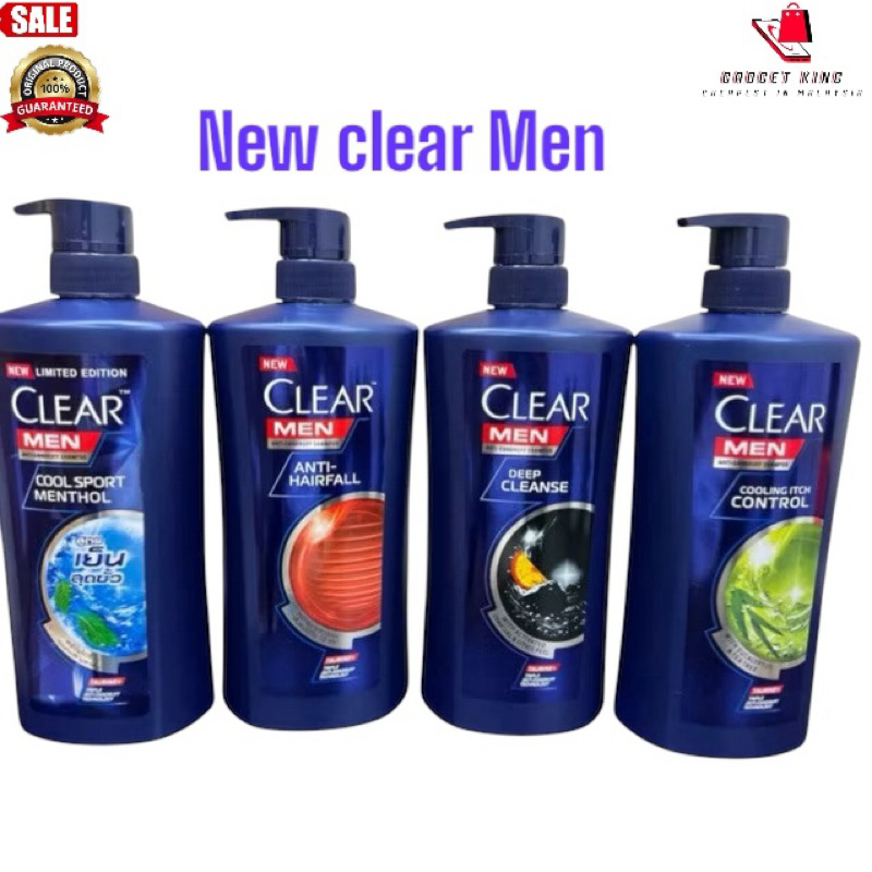 NEW CLEAR MEN COOLING ITCH CONTROL SHAMPOO 650ML | Shopee Malaysia