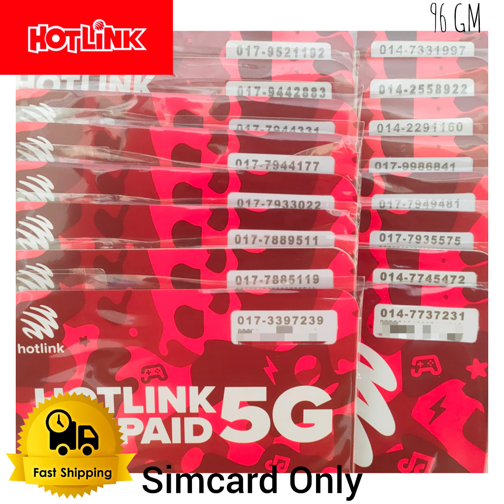 Hotlink VIP Phone Number Data Tanpa Had & Pantas Unlimited Data Sim ...