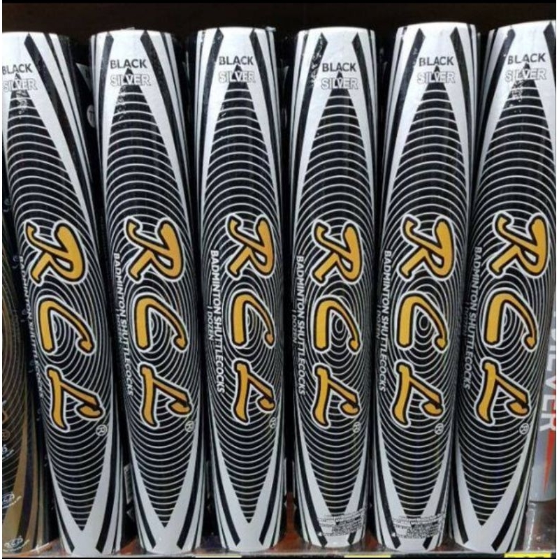 RCL BLACK SILVER SHUTTLECOCK | Shopee Malaysia