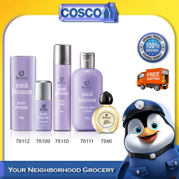 COSWAY Designer Collection Musk Blossom - Perfume Oil / Body Spray ...