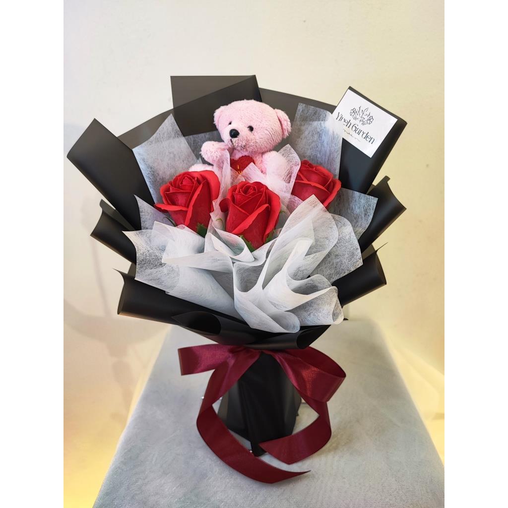 Flower Bouquet Soap Flower Gift Teacher, Mother's Day, Valentine, Anniversary, Birthday ...