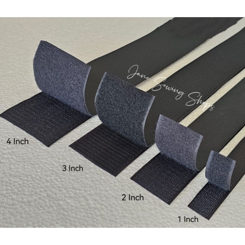 Velcro Tape / Hook & Loop / Magic Tape / Tape Pelekat Kasut / Velcro ...