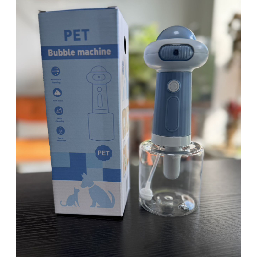 Wireless Pet Bubble Dispenser Foam Machine Bath Bubble Maker For ...