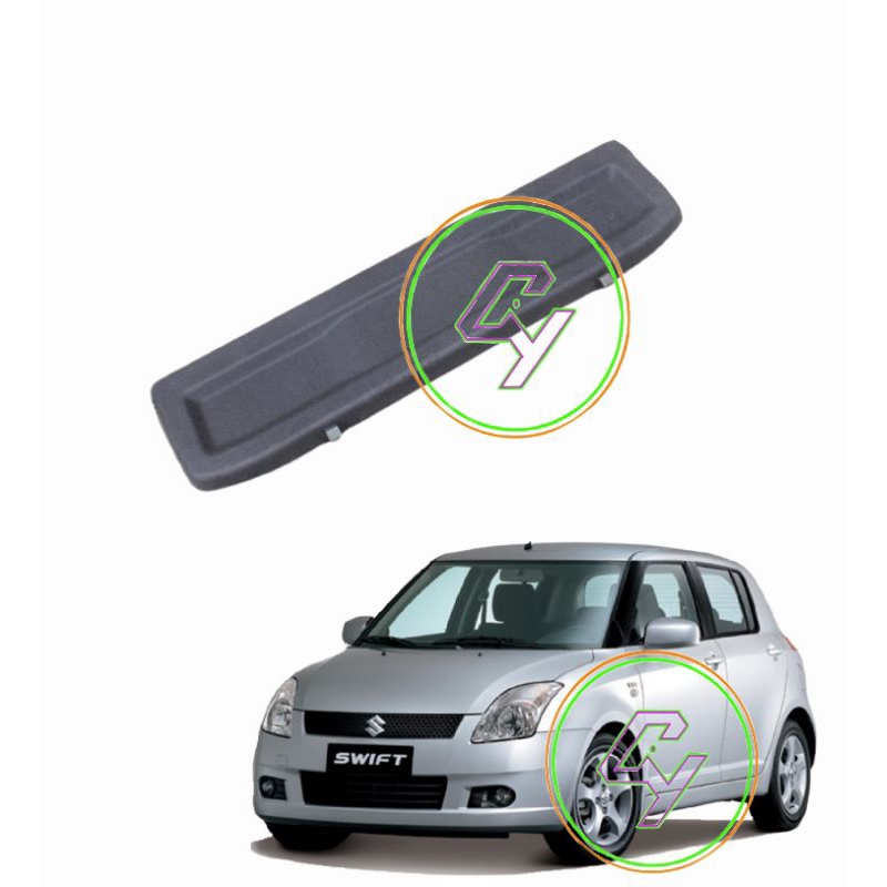Suzuki swift papan pentutup rear speaker board Trunk Cargo Cover Close ...