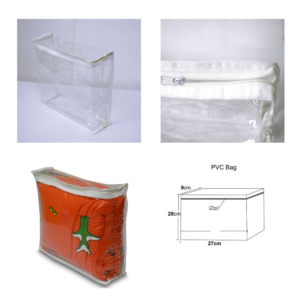 Ready Stock PVC Quilt Bag Transparent Beg Storage Bag Cadar Beg Selimut ...