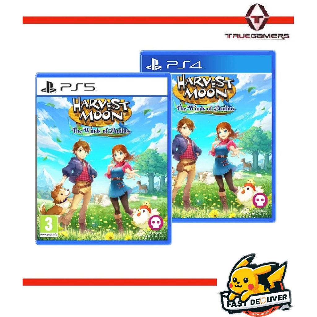 PS5 | PS4 Harvest Moon The Winds of Anthos - English | Shopee Malaysia