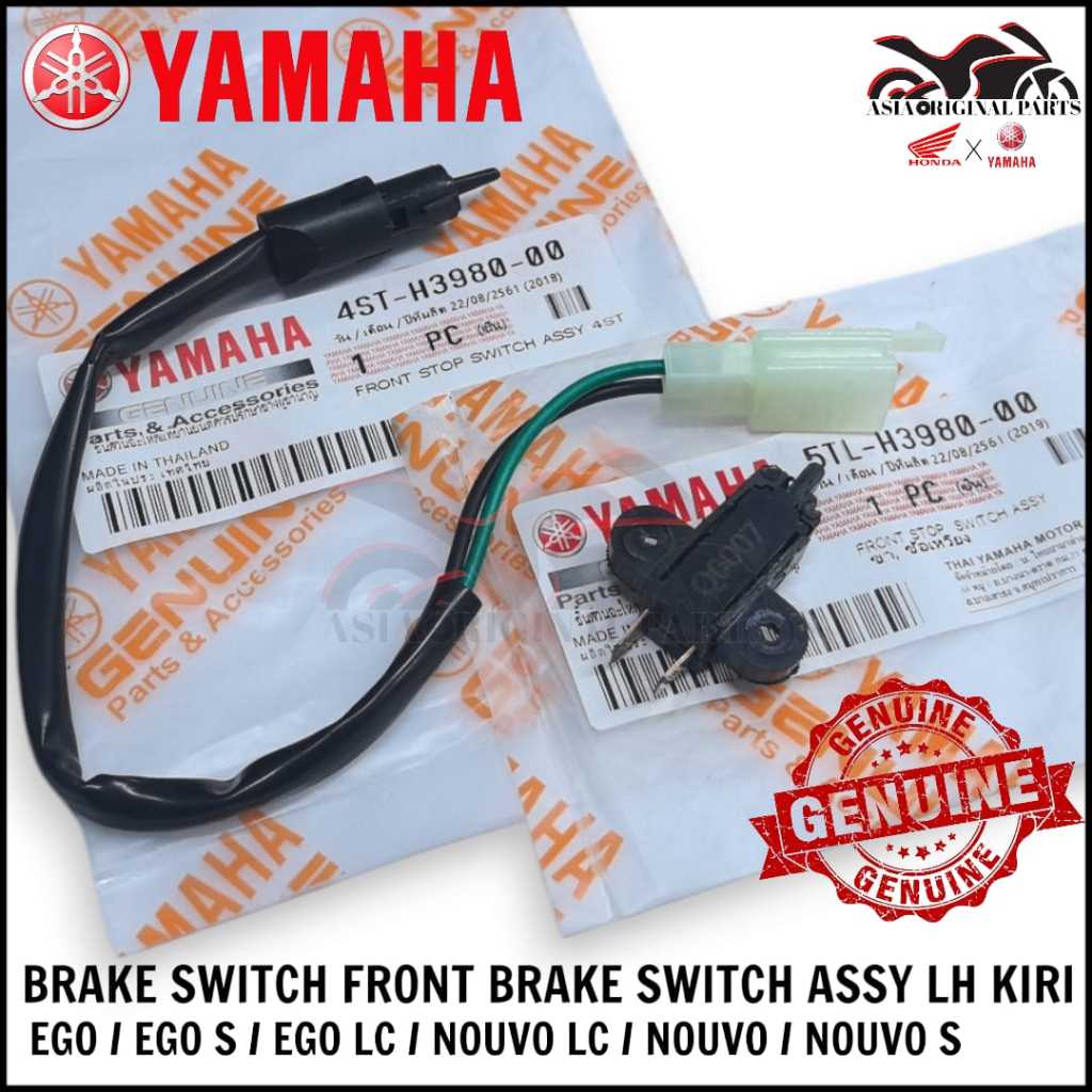 ORIGINAL THAILAND YAMAHA EGO EGO S EGO LC NOUVO S LC BRAKE SWITCH 5TL ...