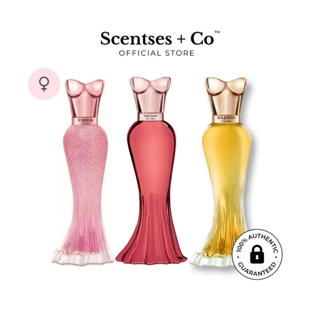 Paris Hilton Rose Rush / Gold Rush / Ruby Rush/ Heiress/ Platinum Rush EDP 100mL | Original ...