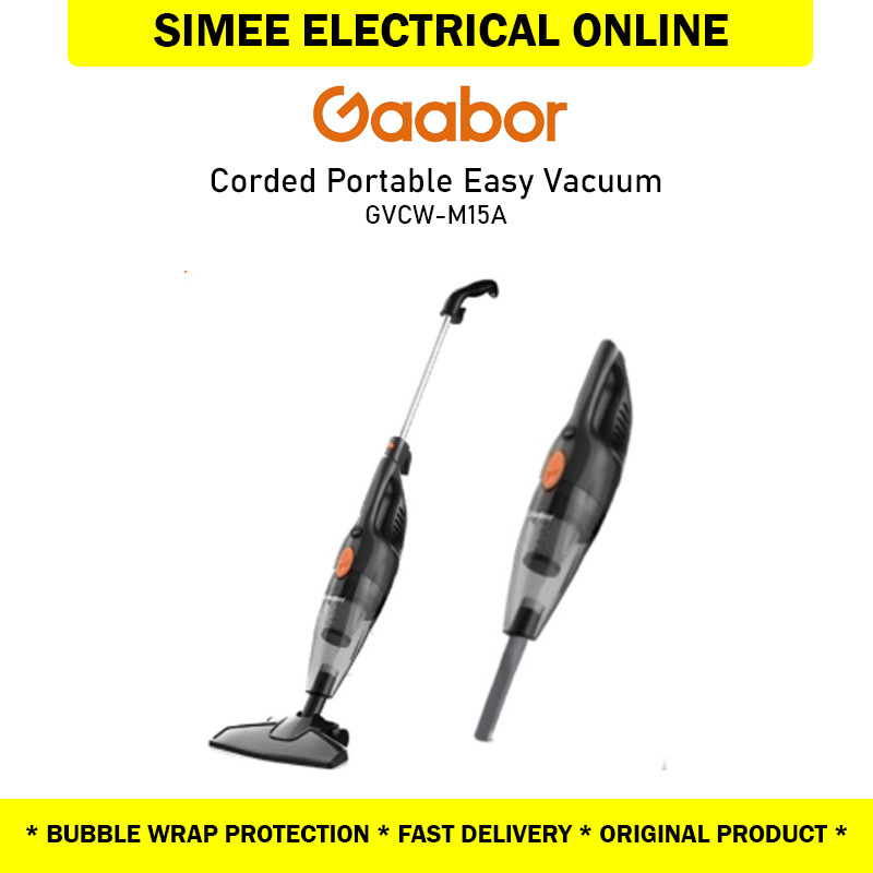 Gaabor 16000PA Vacuum Cleaner Corded Tornado System Multi-Filtration ...