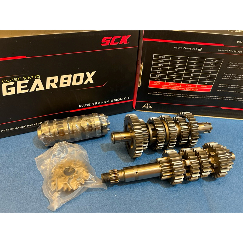 SCK RACING GEARBOX GEAR BOX FULL SET 1-6 Y15ZR Y15Z Y15 / Y16ZR Y16 ...