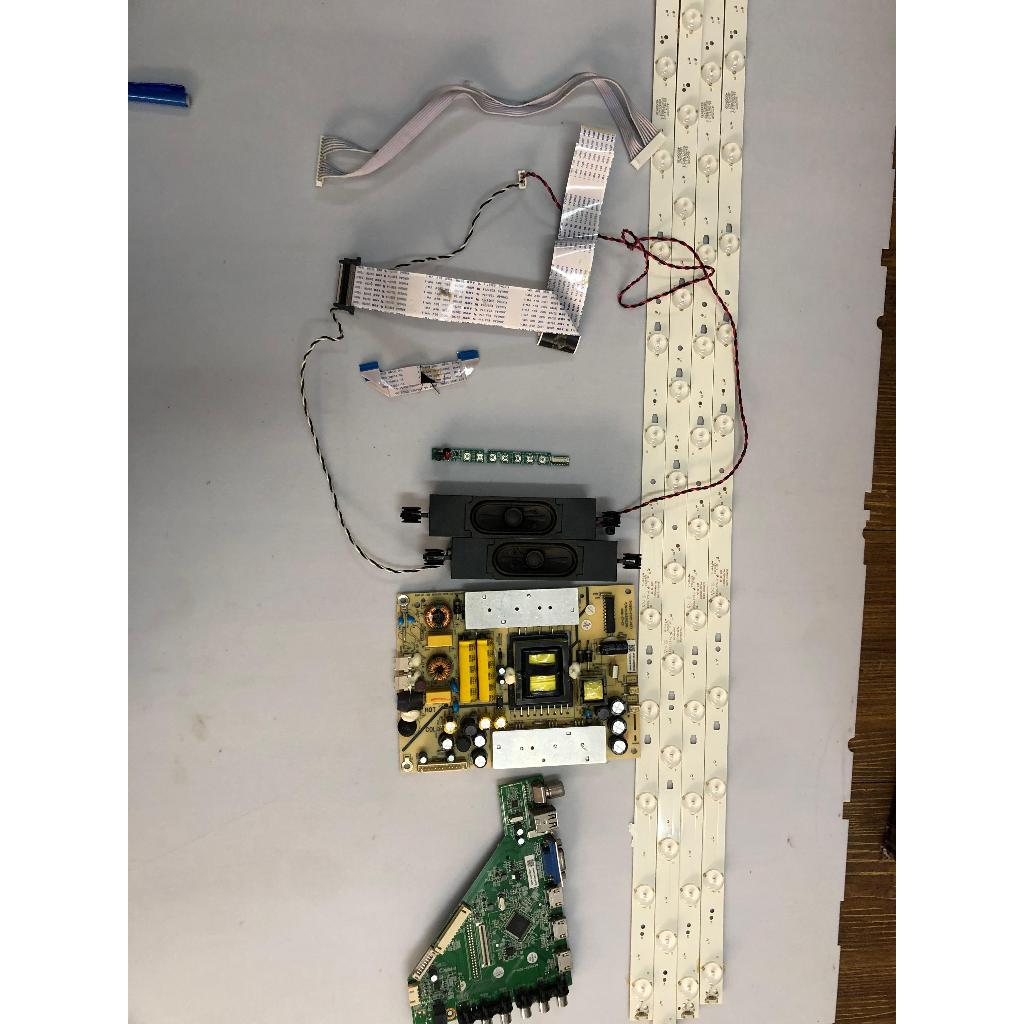 LE40B8000 HAIER 40" TV MAIN BOARD, POWER SUPPLY,LVDAS POWER BUTTON ...