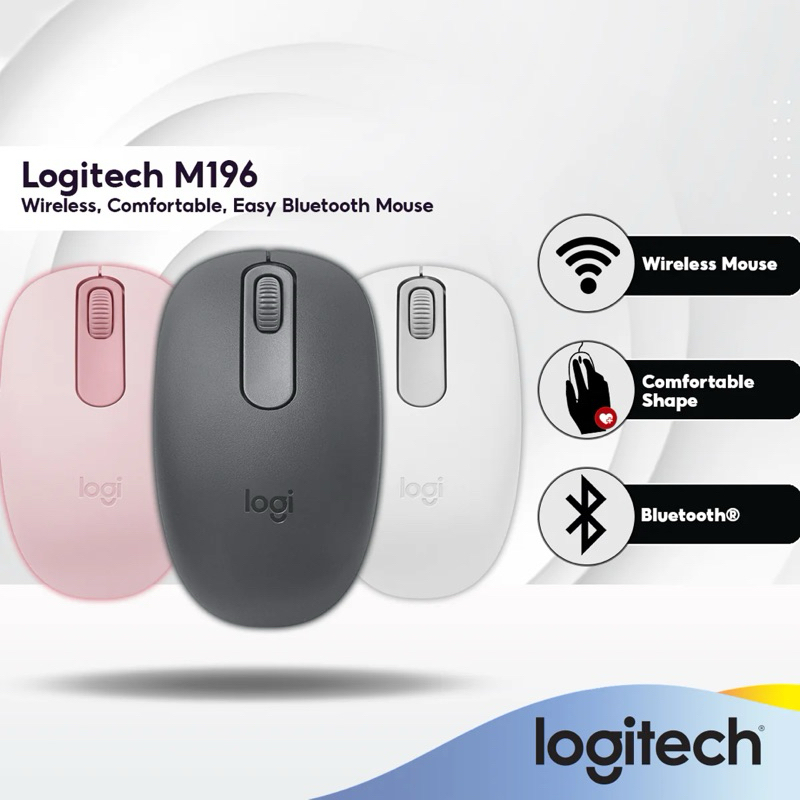 LOGITECH M196 BLUETOOTH MOUSE | Shopee Malaysia