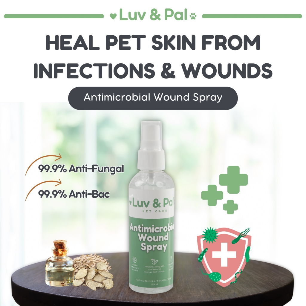 Luv & Pal Antimicrobial Wound Spray (100ml) | Shopee Malaysia