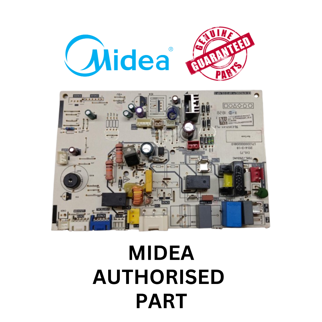 MIDEA AIRCOND INDOOR PCB (MSAE-25CRN1/MSAG-25CRN8) | Shopee Malaysia