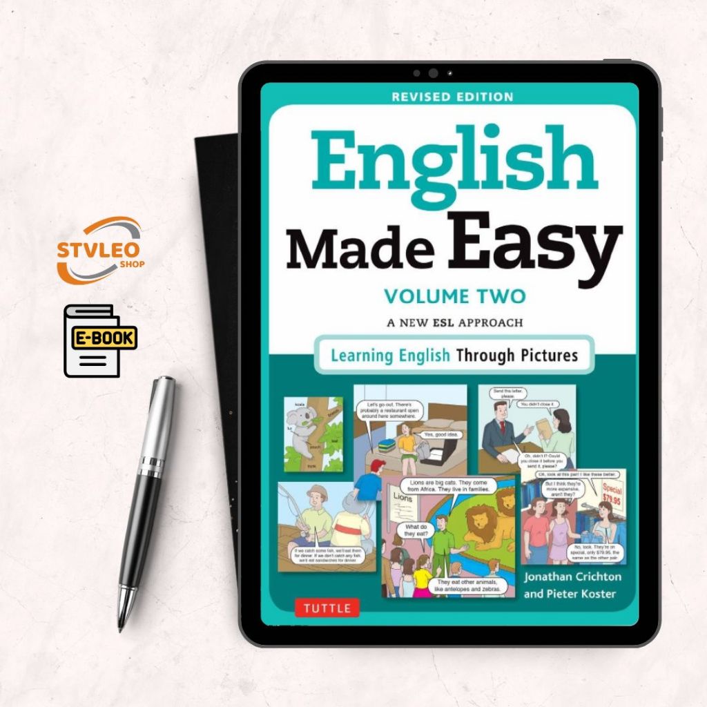 English Made Easy Volume Two: A New ESL Approach Learning English ...