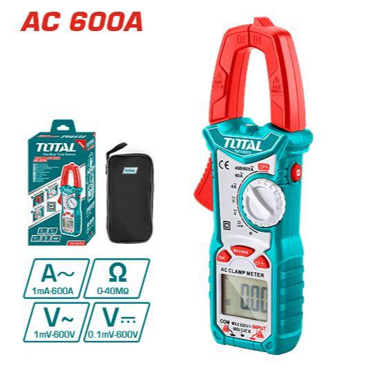 TOTAL TMT46003 Digital AC Clamp Meter 600A 600V | Shopee Malaysia