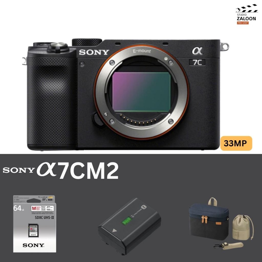 Sony a7C II Mirrorless Camera (Black / Silver) 7CII /A7CM2 /7CM2 /A7CII ...
