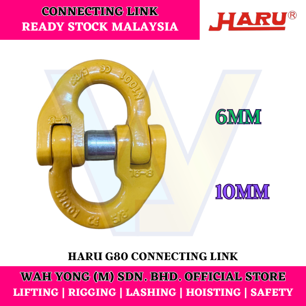 HARU G80 CONNECTING LINK / HAMMERLOCK / COUPLING LINK (6MM / 10MM) | Shopee Malaysia