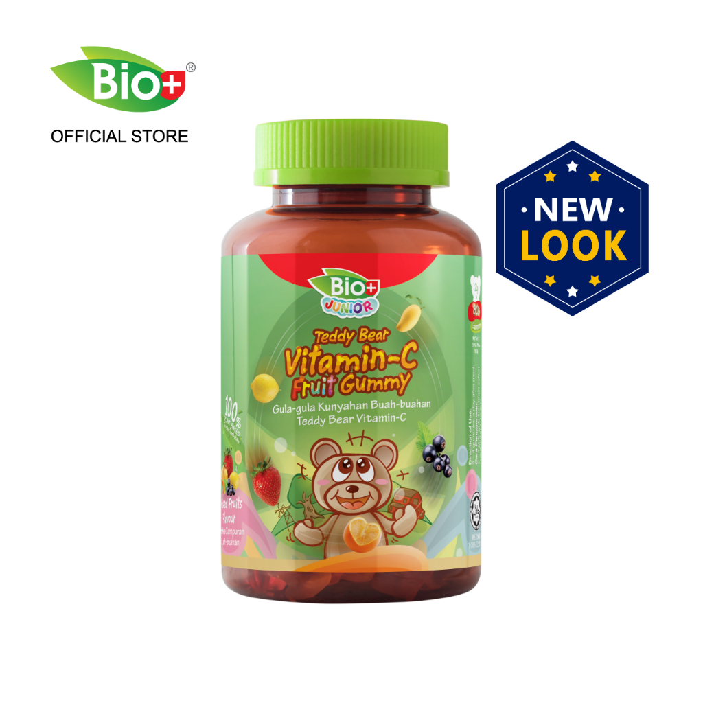 Bio+ Junior Vitamin C FRUIT Gummy (80's) | Shopee Malaysia