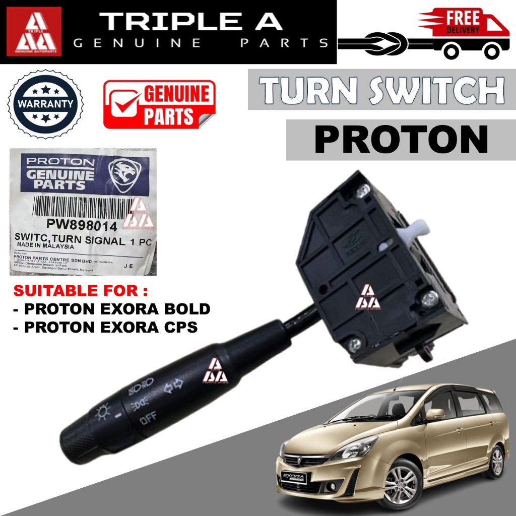 ORIGINAL PROTON EXORA BOLD / EXORA CPS Turn Switch Signal Head Lamp ...