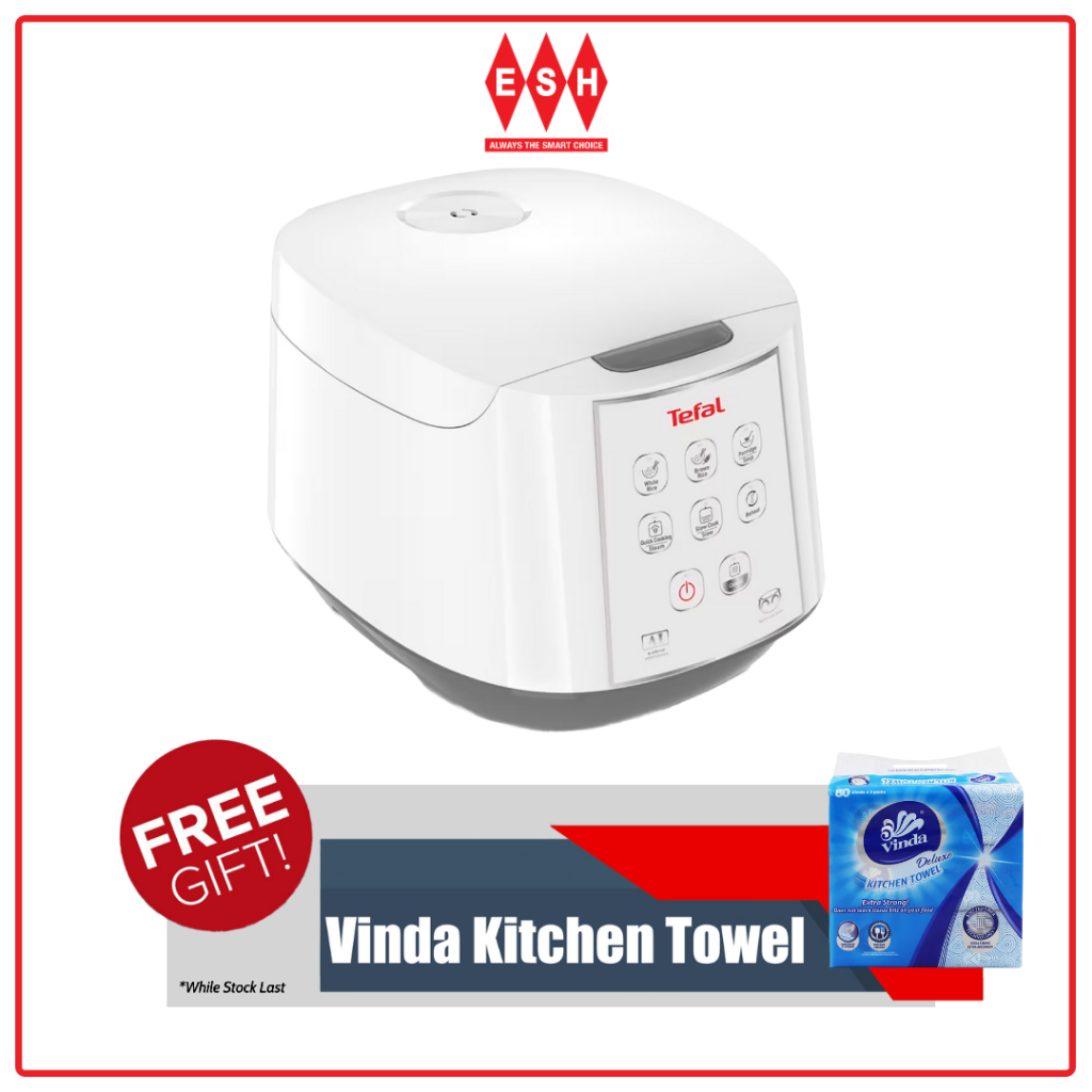 Tefal RK7321 1.8L Easy Rice Fuzzy Logic Rice Cooker | Shopee Malaysia