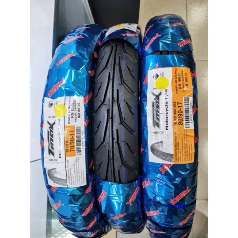 🔥🔥BIG SALES🔥🔥[100% Original] Tmax TM900 17 Tyre Tubeless Tayar TIUBLESS ...