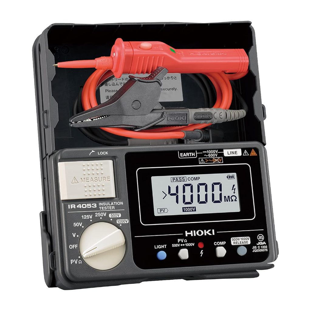 HIOKI IR4053-11 Insulation Resistance Meter Megger Tester Solar PV Made ...