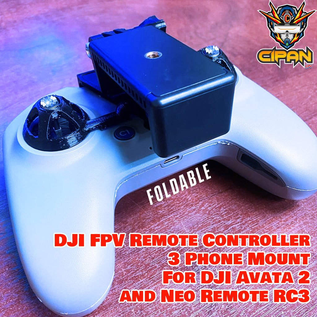 DJI FPV Remote Controller 3 Phone Holder Mount For DJI Avata 2 and Neo ...
