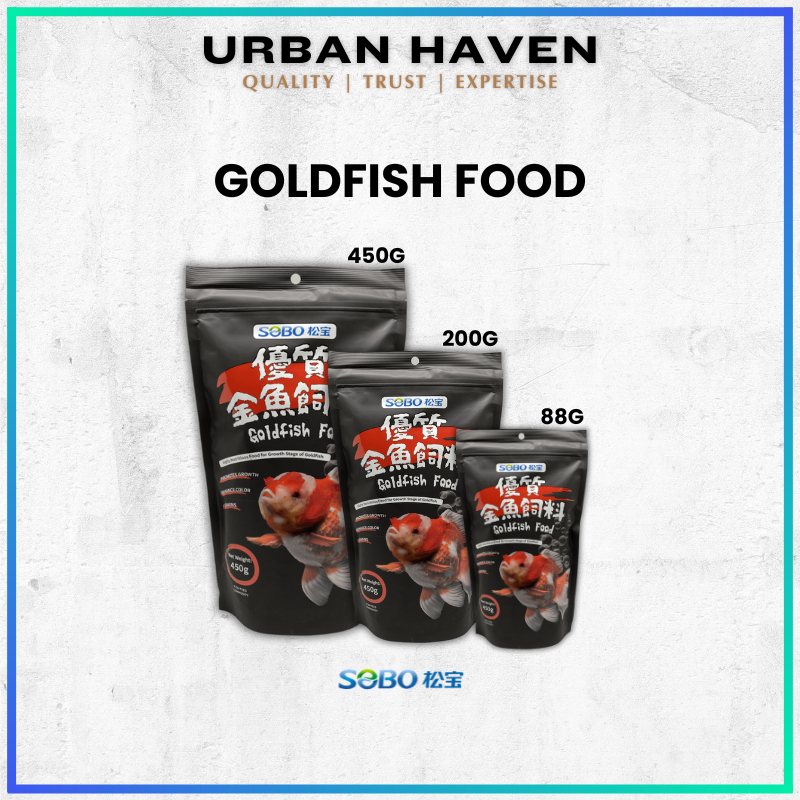 URBAN HAVEN | SOBO GOLDFISH FOOD | (450G 200G 88G) | Shopee Malaysia