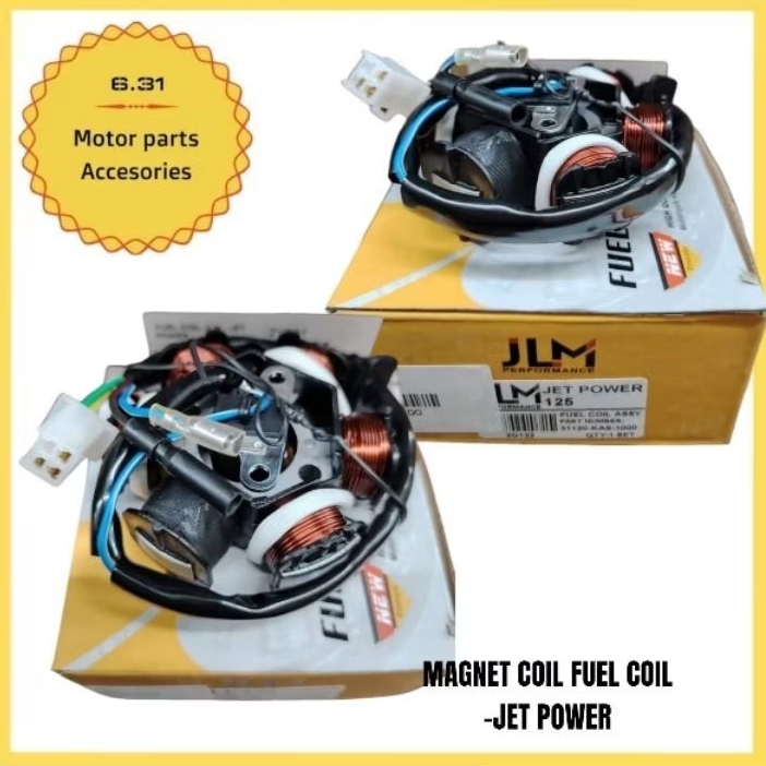 JLM BRAND FUEL COIL ASSY MAGNET COIL SYM JET POWER PLUG AND PLAY PNP ...