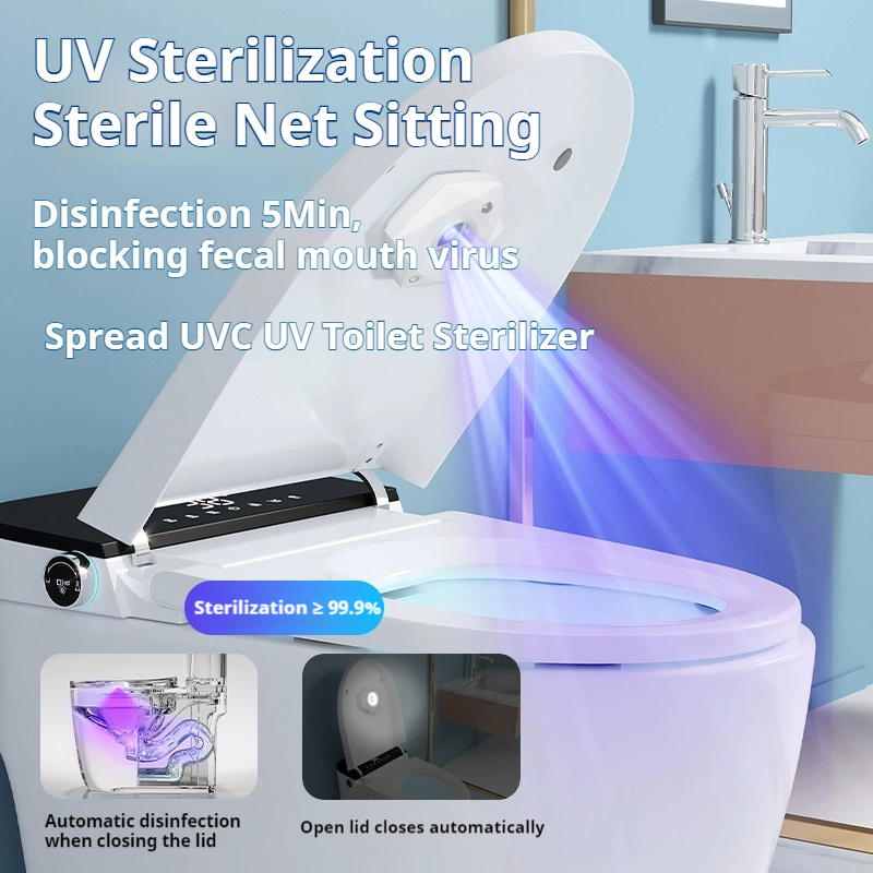 Smart Induction UV Sterilization Lamp - Rechargeable, Deodorizing ...