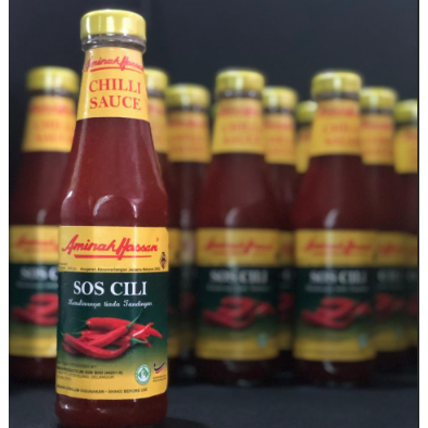 Sos Cili Aminah Hassan 340g (6 botol) | Shopee Malaysia