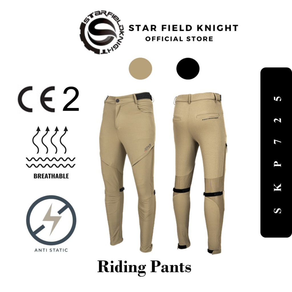 Star Field Knight SKP725 Riding Pants CE Pads Seluar Motor Safety Rider ...