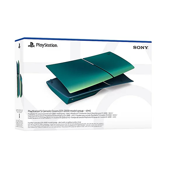 PS5™ Console Covers Chroma Teal (FOR SLIM MODEL) | Shopee Malaysia