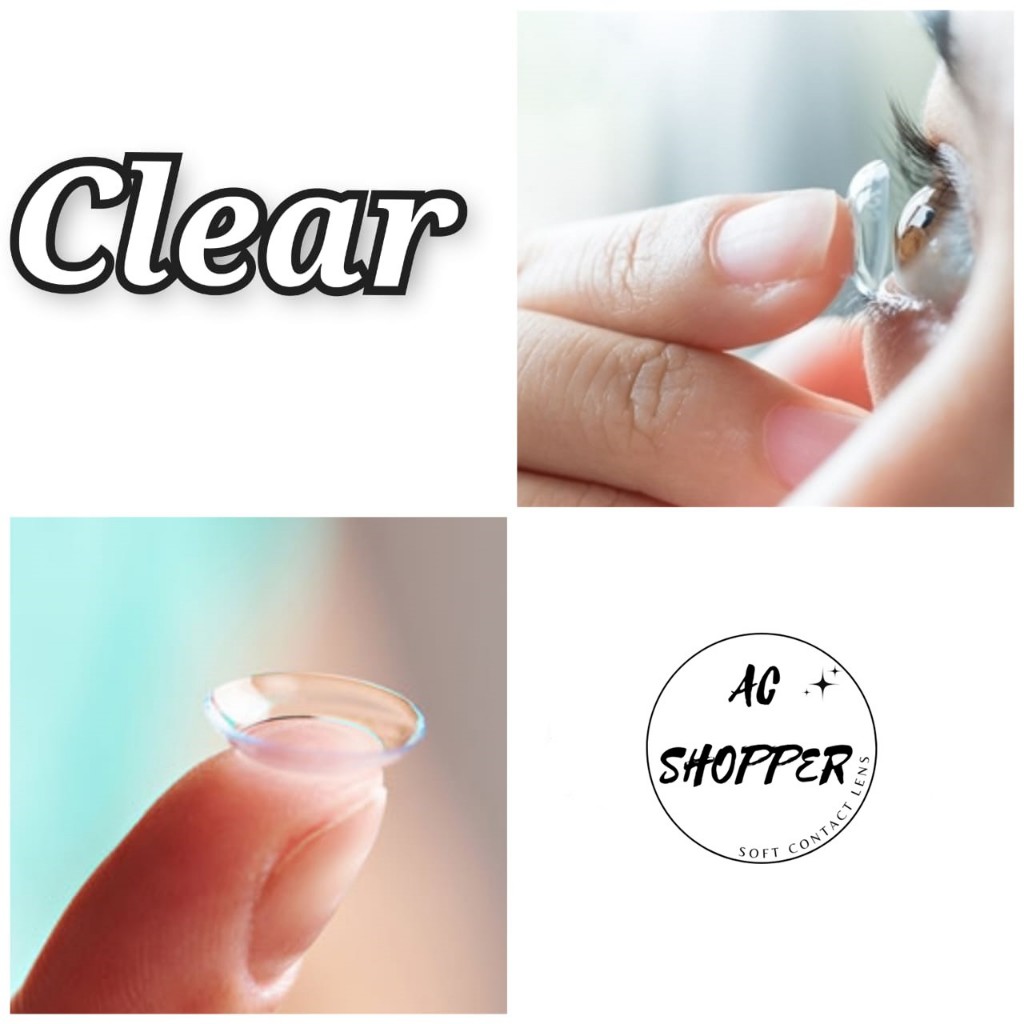 【Clear Lens】(100-1000 Power) Soft Contact Lens Malaysia Ready Stock 14 ...