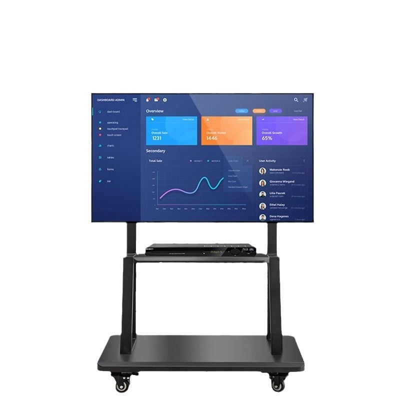 LCD TV Stand Movable Mount Conference Tablet All-in-One Live Streaming ...