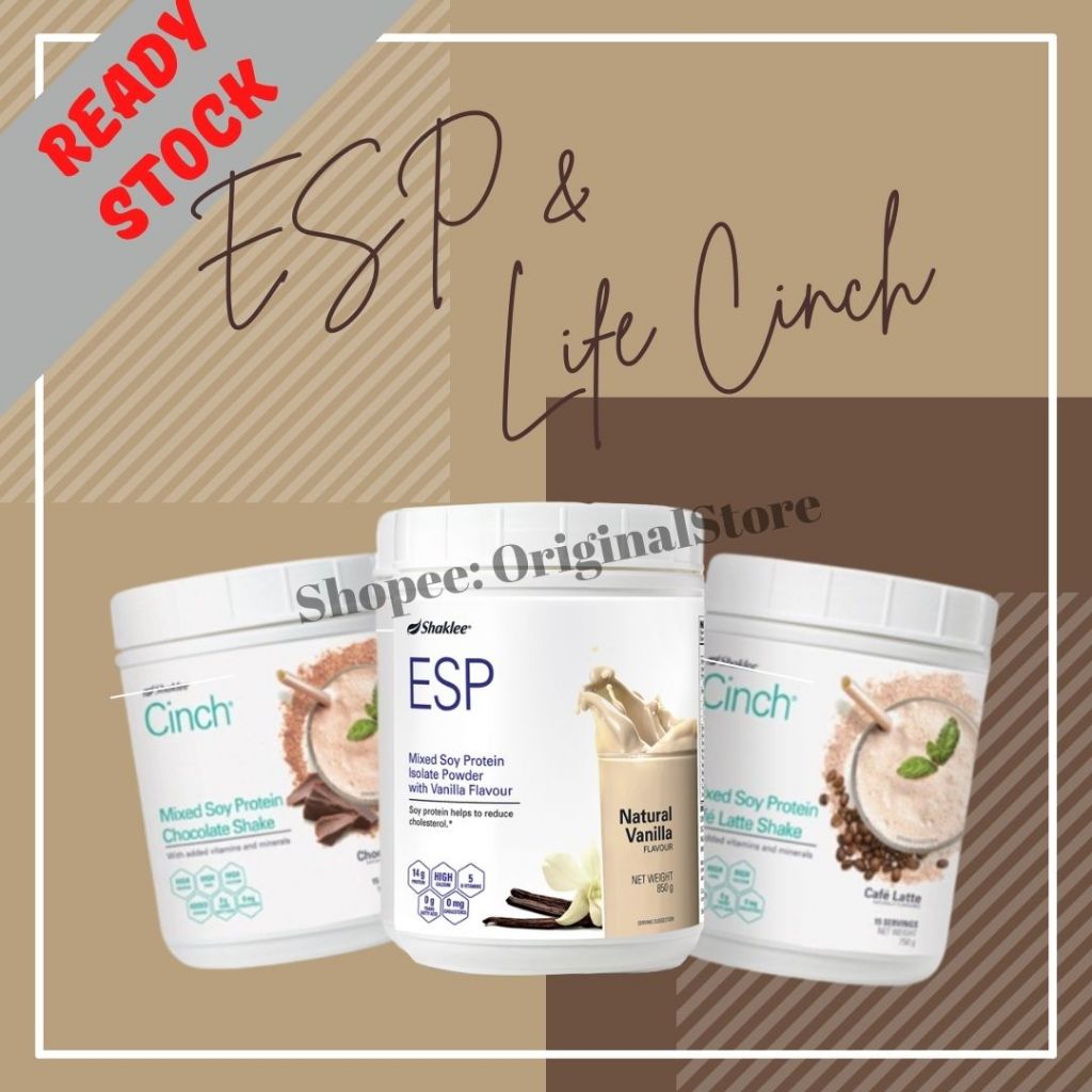ESP Mixed Soy Protein & Life CInch New Batch | Shopee Malaysia