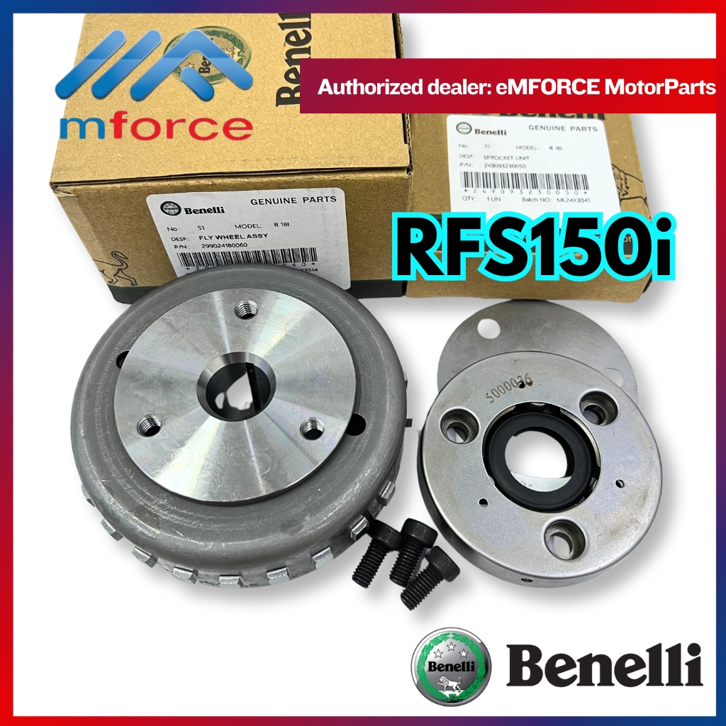 BENELLI RFS 150 RFS150i [V1] 2017/2018 MAGNET FLY WHEEL ONE WAY BEARING ...