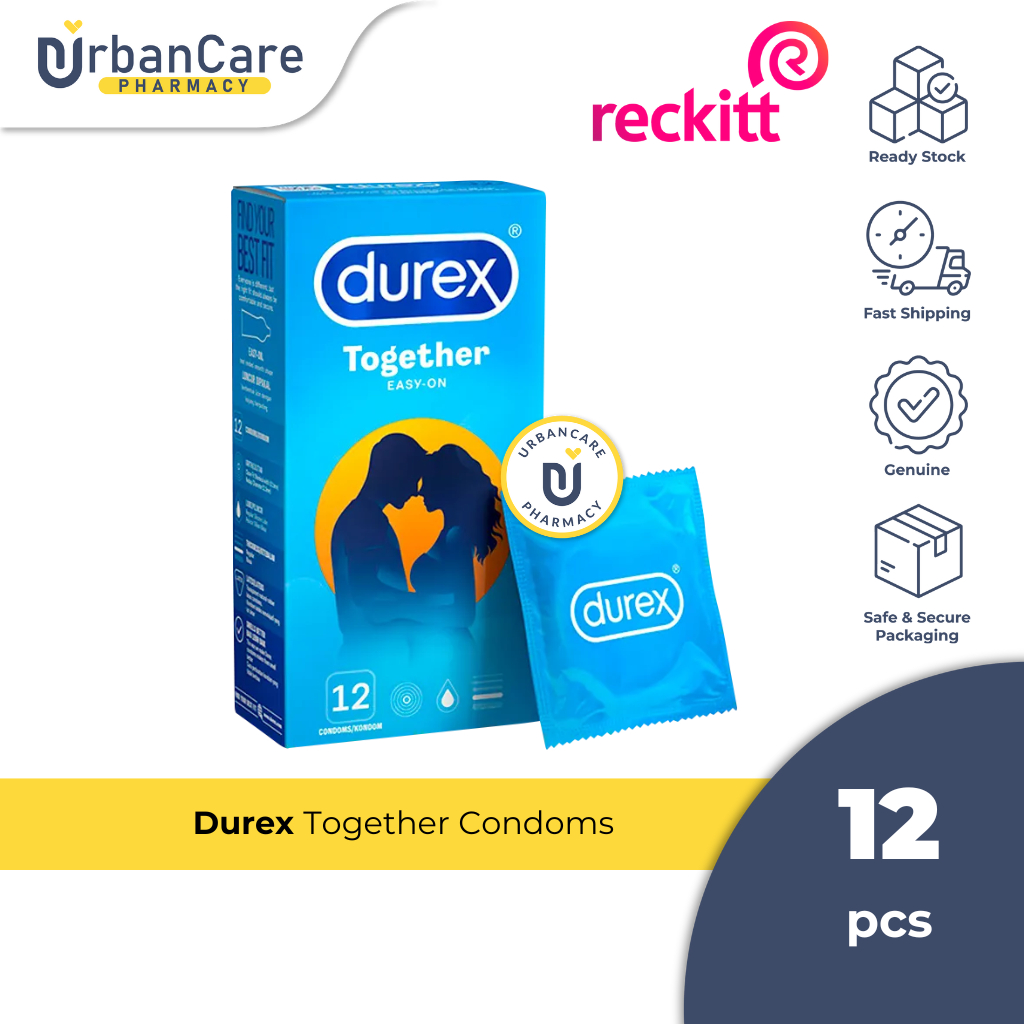 DUREX Together Condoms 12s | Shopee Malaysia