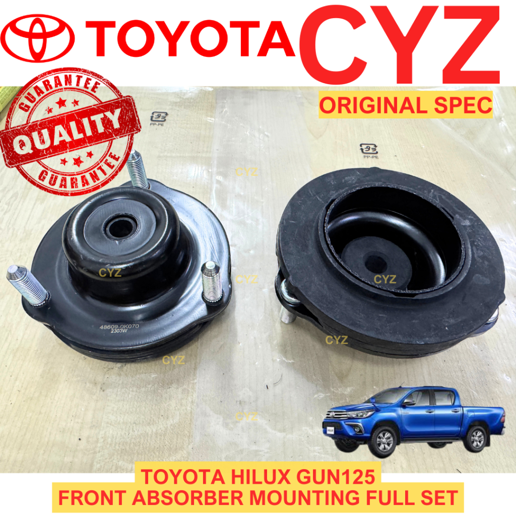 Front Absorber Mounting TOYOTA HILUX GUN125 TGN15, FORTUNER GUN155 ...