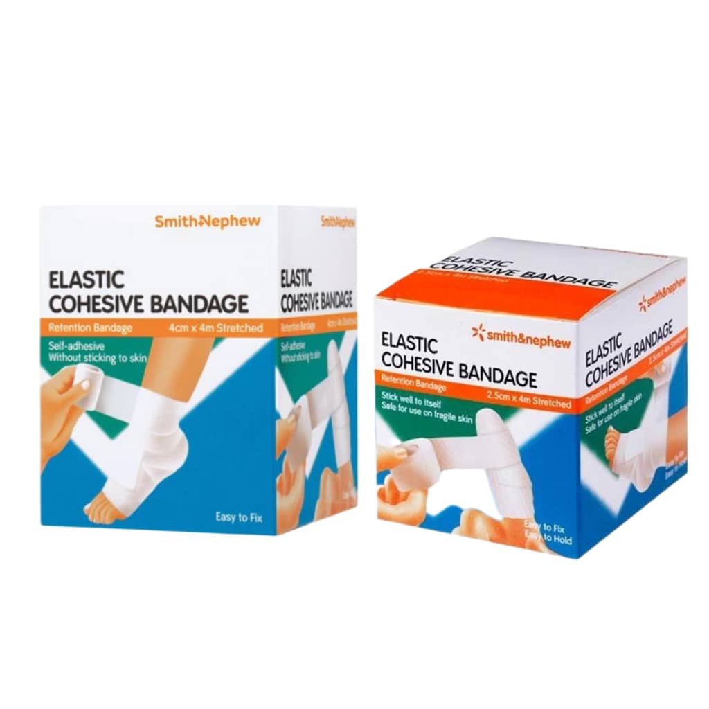 SMITH & NEPHEW ELASTIC COHESIVE BANDAGE 2.5CM/4CM | Shopee Malaysia