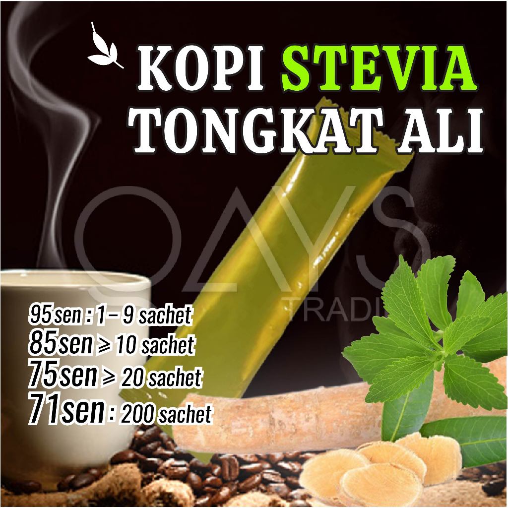 Lelong L5 Kopi Stevia Tongkat Ali Brand Popular & Sedap | Shopee Malaysia
