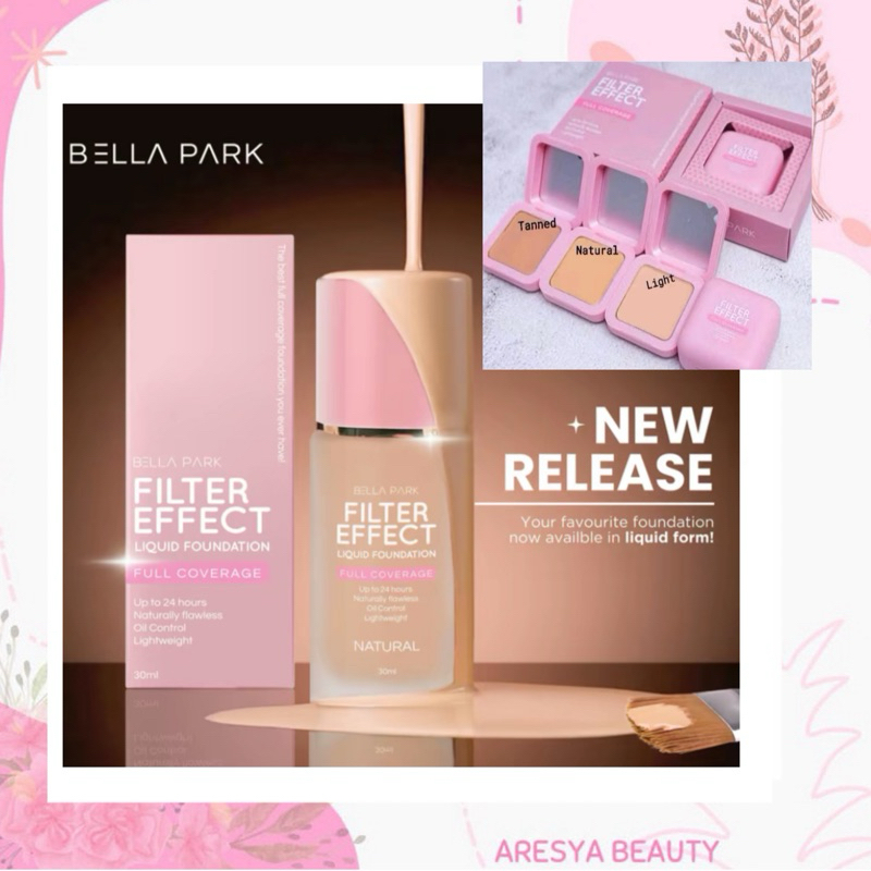 Bella park foundation filler effect new liquid foundation full coverage bella park lipmatte ...
