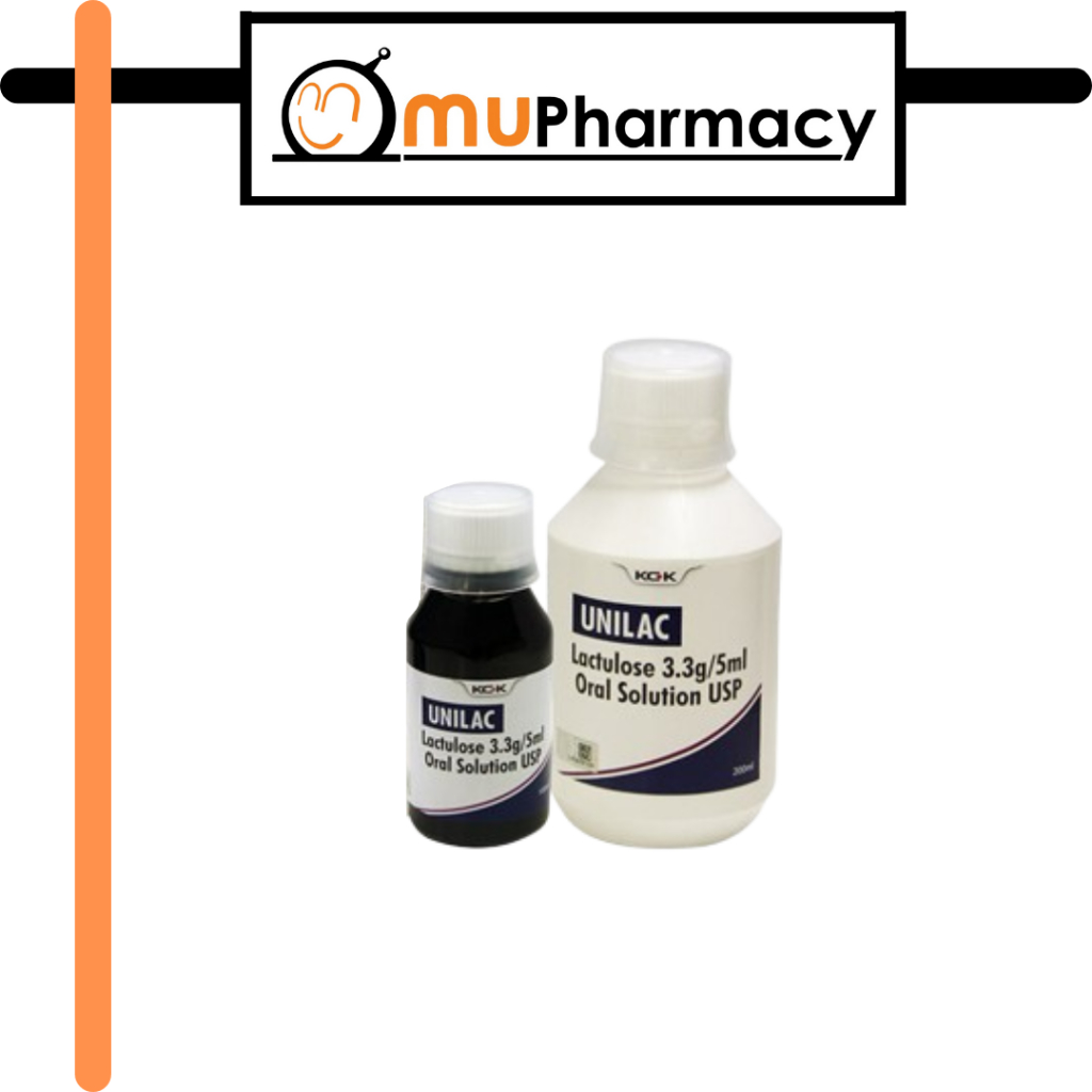 Unilac Lactulose Solution 100ml/200ml | Shopee Malaysia