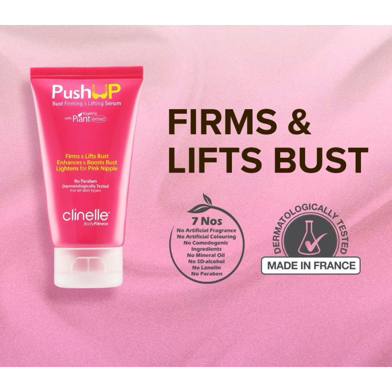 Clinelle Bust Firming & Lifting Serum 50ml - Lightens Pink Nipple ...