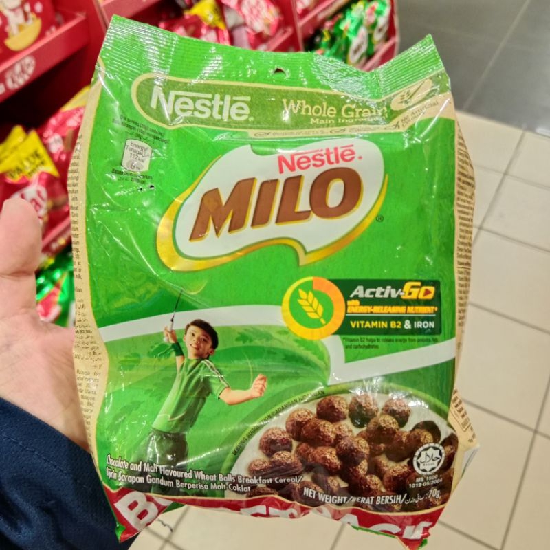 Budget Pack Cereal Koko Krunch Milo Honey Star Cookies 70g | Shopee ...