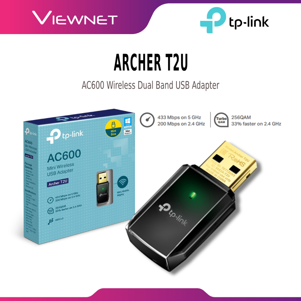 TP-LINK ARCHER T2U / ARCHER T2U NANO / ARCHER T2UB NANO / ARCHER T3U ...