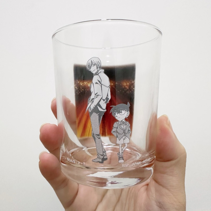 Detective Conan Edogawa Shuichi Akai Kid Anime Cup Clear Glass Cawan ...