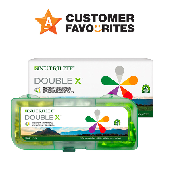 🔥READY STOCK🔥 Amway Nutrilite DOUBLE X New Packaging (Tray /refill pack ...