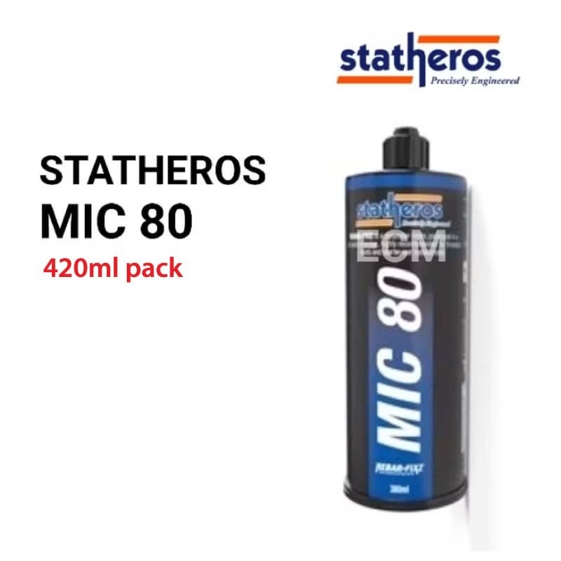 STATHEROS MIC80 (420ML) REBAR FIX HYBRID MORTAR INJECTION SYSTEM ...